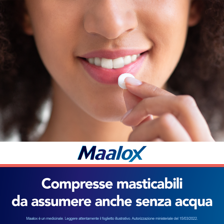 Maalox 400+400 mg 40 Compresse Masticabili
