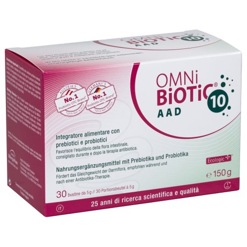 Omni-Biotic 10 AAD Allergosan 30x5g - Farmacia Loreto