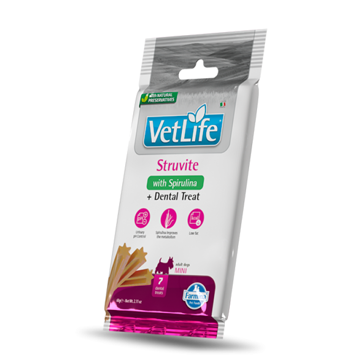 VetLife Struvite Con Spirulina + Dental Treat Farmina - Farmacia Loreto