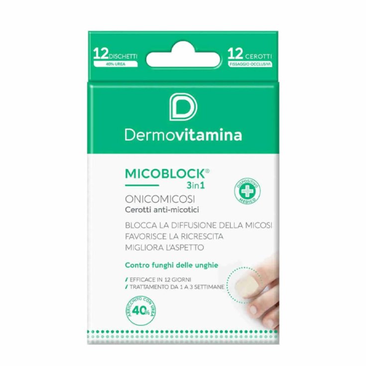 MICOBLOCK® 3in1 ONICOMICOSI Cerotti - Farmacia Loreto