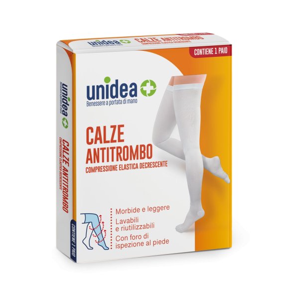 Solidea Antitrombo Calza Colore Bianco Taglia Xl