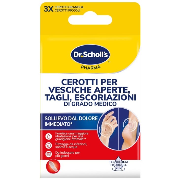 Cerotti Vesciche Tagli Escoriazioni Scholl 6 Pz - Farmacia Loreto