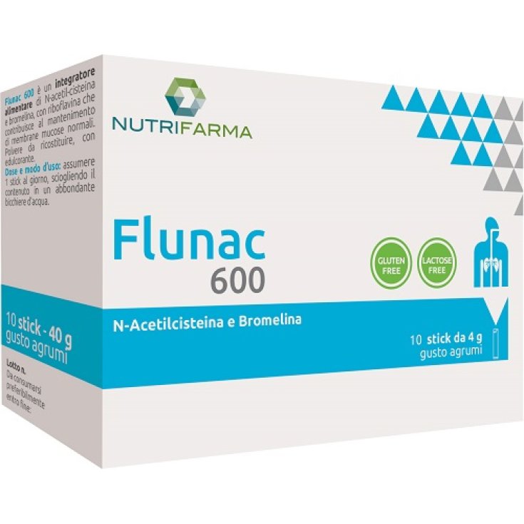 FLUNAC 600 10STICK - Farmacia Loreto