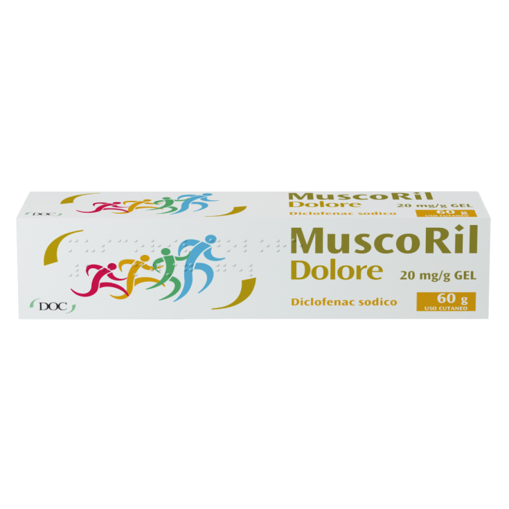 MUSCORIL DOLORE*GEL 60G 20MG/G
