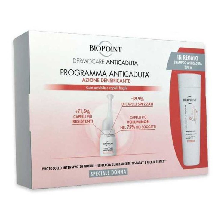 Kit Anticaduta Donna Dermocare Biopoint - Farmacia Loreto