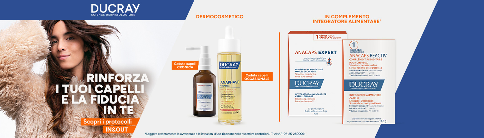 Promo linee anticaduta Ducray